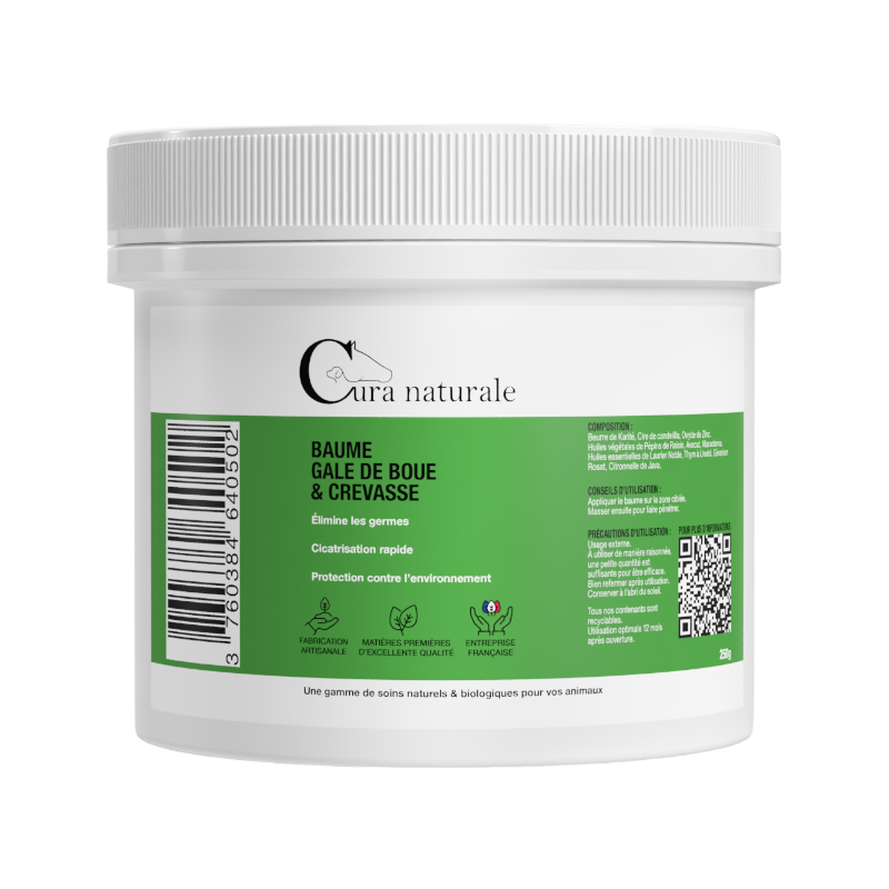 Baume gale de boue et crevasses Cura Naturale | OHLALA