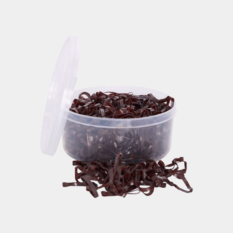 Boîte d'élastiques silicone marron Imperial Riding | OHLALA CARE